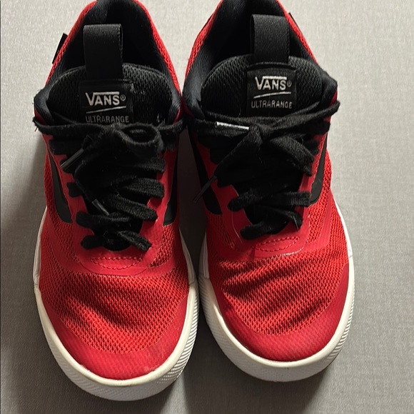 Vans | Shoes | Sold Vans Ultrarange Red And Black Shoes | Poshmark